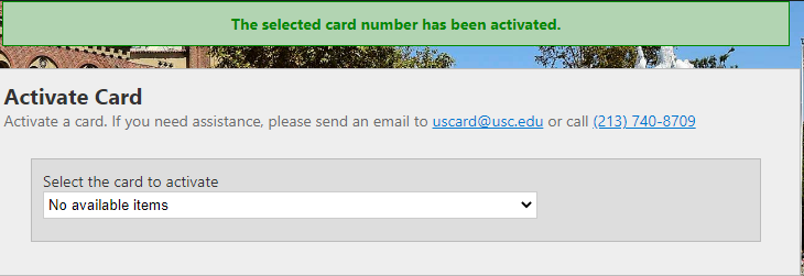 Activate your USCard in 5 easy steps - USCard Services